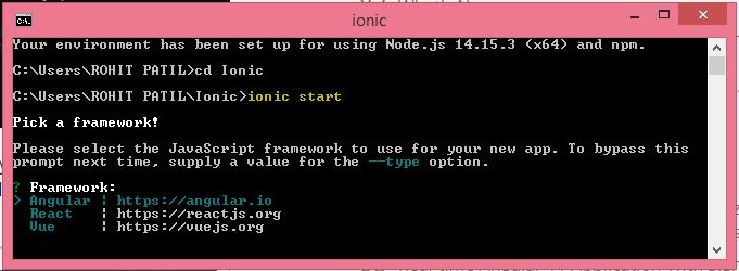 Ionic 5 Framework With Angular 11 - Getting Started